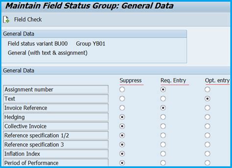 understanding field status variant in sap fico a comprehensive guide