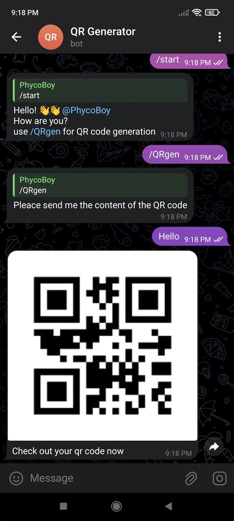 Naslu Kk On Linkedin Nodejs Telegrambot Qrcodegenerator Codingjourney