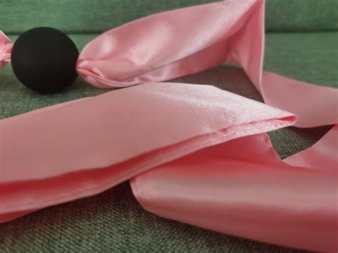 Sexy Toymouth Gagbdsm Gag With Ball And Strapssilk Cloth Bandage