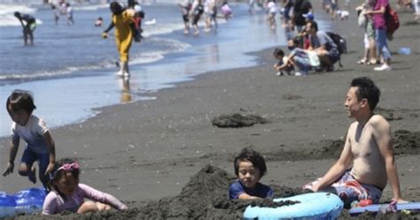 일본 41 1도 살인 폭염 열사병 사망자 속출