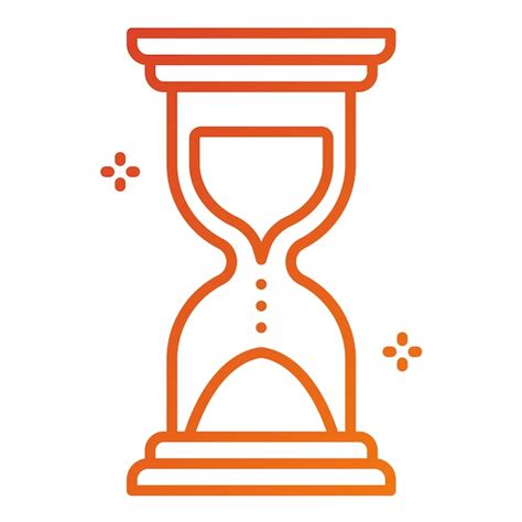Premium Vector Hourglass Icon Style