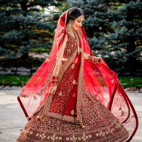 Red Indian Wedding Dresses 2022
