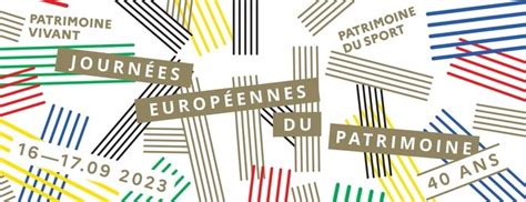 Journées Européennes Du Patrimoine 2023