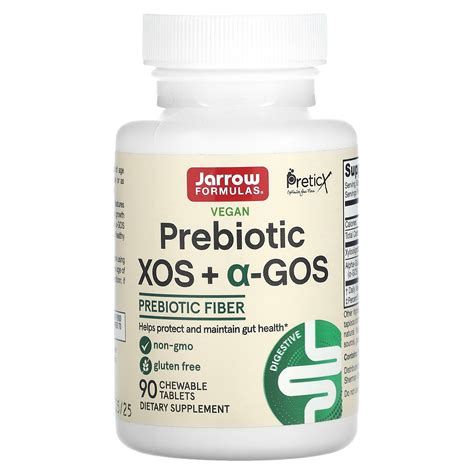 Jarrow Formulas, Пребиотик XOS + a-GOS, пребиотическая клетчатка, 90 ...