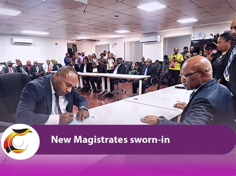 New Magistrates Sworn In Post Courier