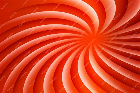 Premium Vector White And Red Rotating Hypnosis Spiral Optical Illusion Hypnotic Psychedelic