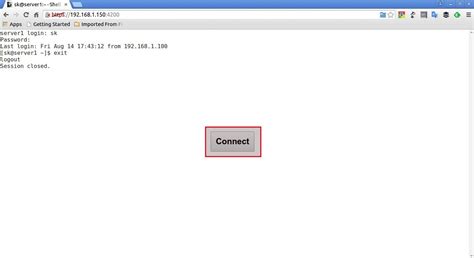 Shellinabox A Web Based AJAX Terminal Emulator Unixmen