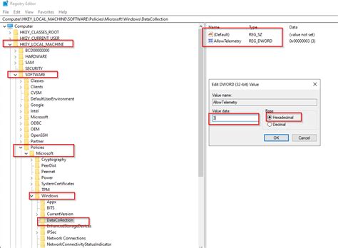 how to fix windows 10 “diagnostics and usage data option disabled