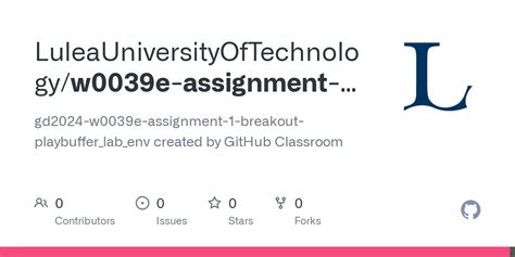 Github Luleauniversityoftechnologyw0039e Assignment 1 Breakout