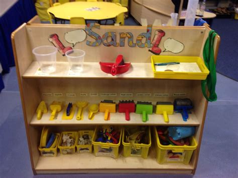 Sand Area Sand Montessori Stations Eyfs