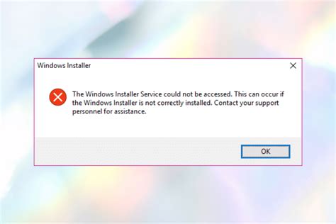 The Windows Installer Service Could Not Be Accessed Solved Techcult