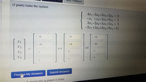 Solved W3 Fall19 Problem 2 Previous Problem Problem List