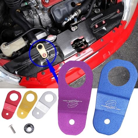 Collab Jdm Password Aluminum Radiator Stay Mount Bracket With Washer Water Tank Radiator Stay