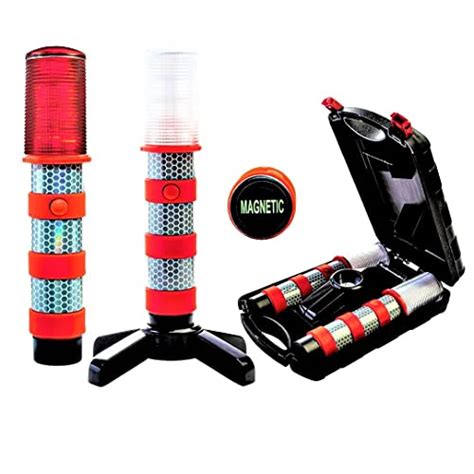Brite Innovations Led Emergency Roadside Flares Safety Strobe Light