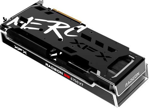 Xfx Radeon Rx 6750 Xt Black Speedster Merc 319 Rx 675xytbdp 12gb Gddr6 192 Bit Pcie 4 0 Desktop