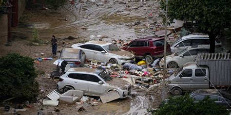 River Flooding Expected In Chinas Guangdong Threatening Millions