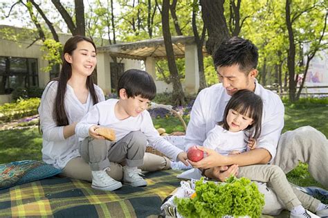 家庭户外生态旅游公园全家福图片idvcg212a180b39a