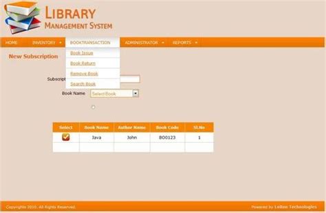 Library Management System Free Demo Available At Rs 15000 In Chennai