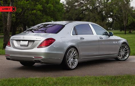 Custom Anrky Wheels Take Silver Mercedes S Class To Another Level