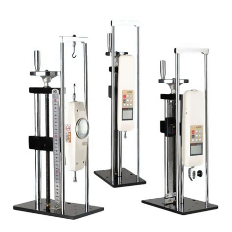 Alx B Spiral Tension Test Frame With Steel Compression Load Table