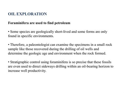 Foraminifera And Its Applications Pptx