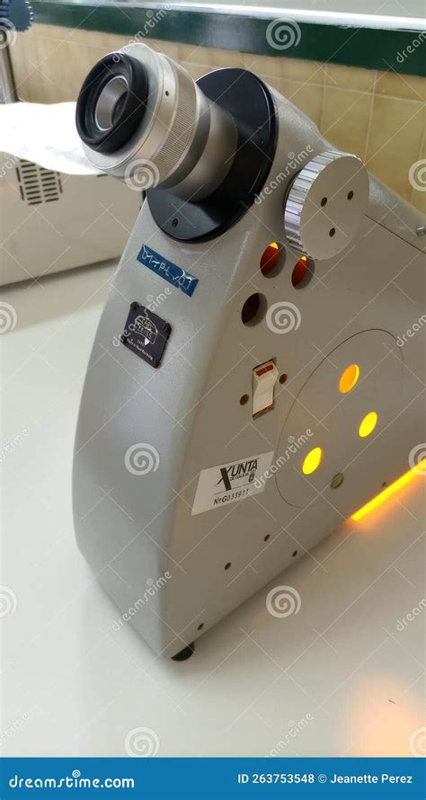 Laboratory Equipment Polarimeter On Light Dispersion Editorial Stock