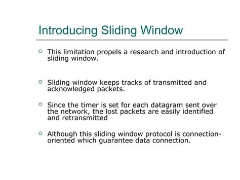 Congestion Control Avoidance Ppt Computer Networking Computing