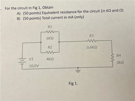Solved Problem 2 Calculate The Equivalent Resistor And The Chegg Com
