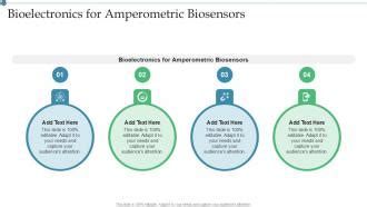 Bioelectronics For Amperometric Biosensors Ppt Sample Cpp PPT Slide