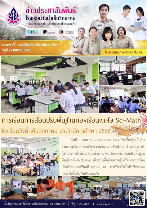 โรงเรียนวังน้ำเย็นวิทยาคม โรงเรียนวังน้ำเย็นวิทยาคม