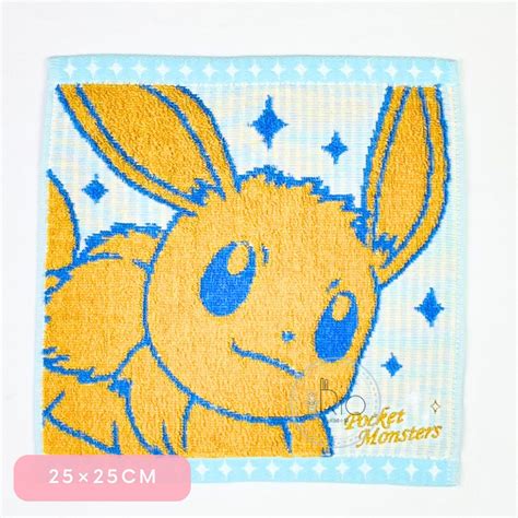 【ミニタオル】ポケットモンスター ミニタオル 片面ガーゼハンカチタオル N2007 25×25cm ポケモン イーブイ キャラクター用品