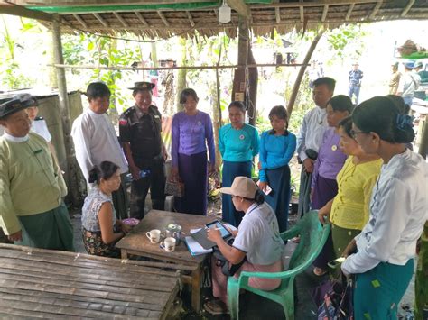 ကျိုက်လတ်မြို့၌ လူဦးရေနှင့်အိမ်အကြောင်းအရာ သန်းခေါင်စာရင်း ဆက်လက်ကောက်ယူနေမှုအား တာဝန်ရှိသူများ