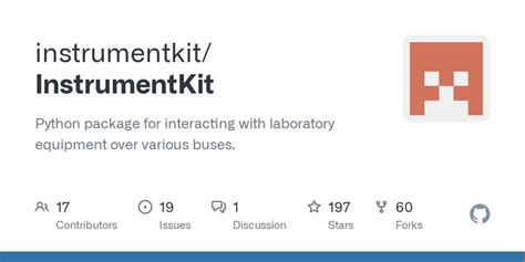 github instrumentkit instrumentkit python package for interacting