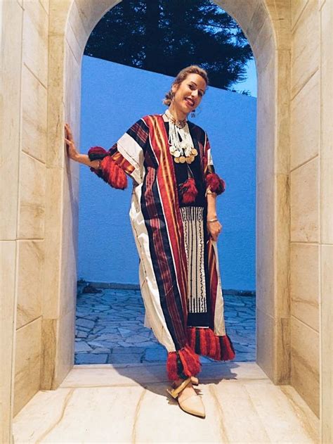 Traditional Mediterranean Outfit From Mahdia Tunisia