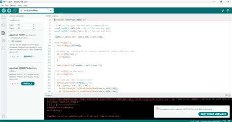 My Laptop A Arduino Ide Can T Find The Library But Laptop B S Arduino Ide Can Ide 1 X