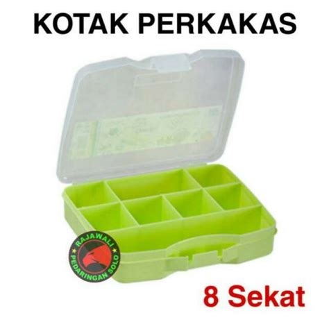 Jual Kotak Perkakas 8 Sekat Chaz 1441tempat Penyimpanan Alat Jahit