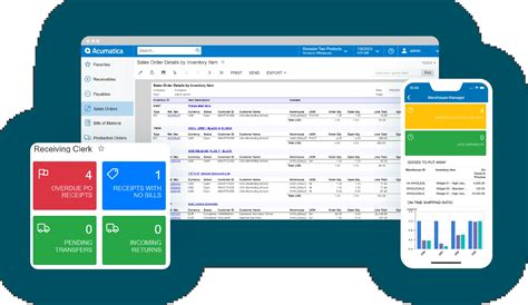 Software ERP en la nube Sistema de gestión empresarial Acumatica