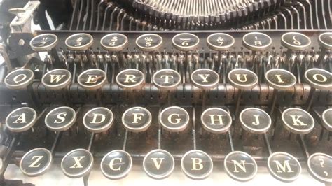 Typewriter Draw Band Main Spring Rewind Replace Repair Youtube