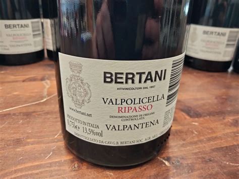 2020 Bertaniripasso Della Valpolicella Valpolicella Ripasso Doc 9 Bottles 075l Catawiki