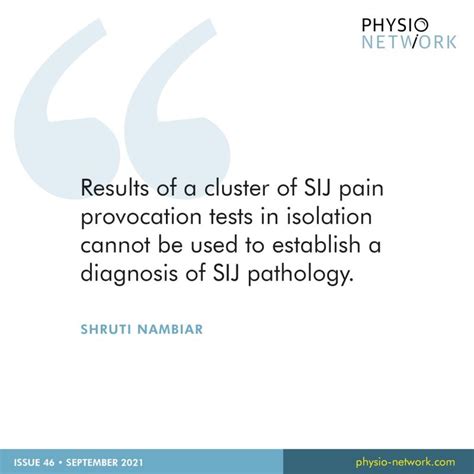 Physio Network On Linkedin Diagnosing Sij Pain 💥 Is It Possible With A