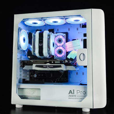 ALSEYE Ai-Pro White E-ATX Gaming PC Case – darkflashus