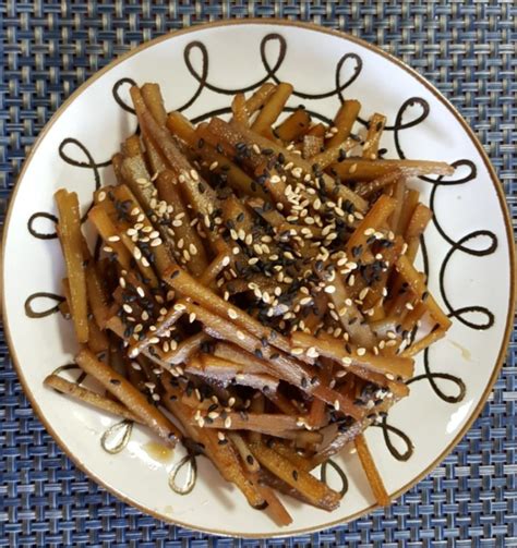 우엉조림 맛있게 하는법