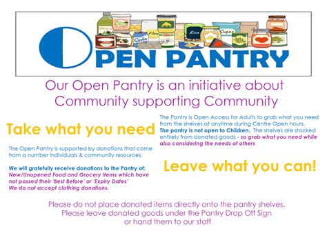 Open Pantry