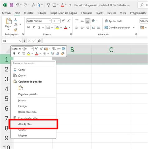 Combinar Y Centrar Celdas En Excel Ancho De Columnas Y Alto De Filas