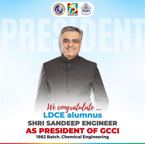 L D College Of Engineering On Linkedin President Astral