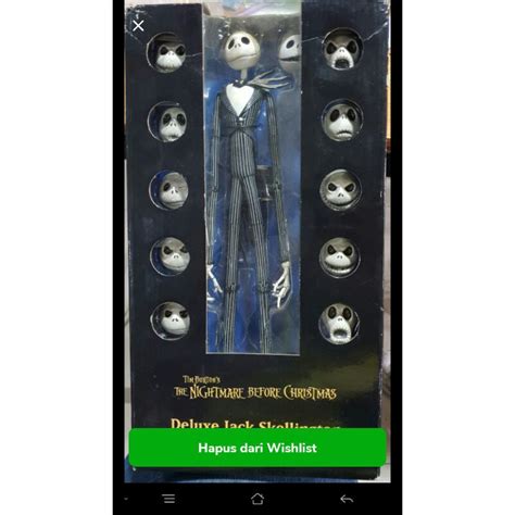 Jual The Nightmare Before Christmas Deluxe Jack Skellington NECA