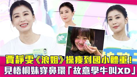 賈靜雯《浪姐》操瘦到國小體重！ 見梧桐妹穿鼻環「故意學牛叫xd」 播吧boba Ettoday新聞雲