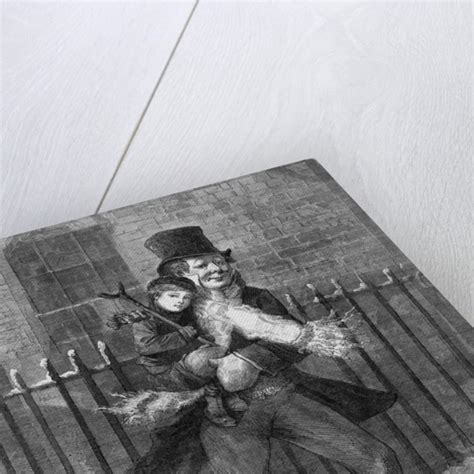 Bob Cratchit Carrying Tiny Tim Posters Prints By Corbis