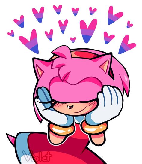 Violet Babe — Amy Roses Birthday Is The Same Day As Bi