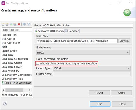 Remote Execution Direct Communication Configuration Ataccama One